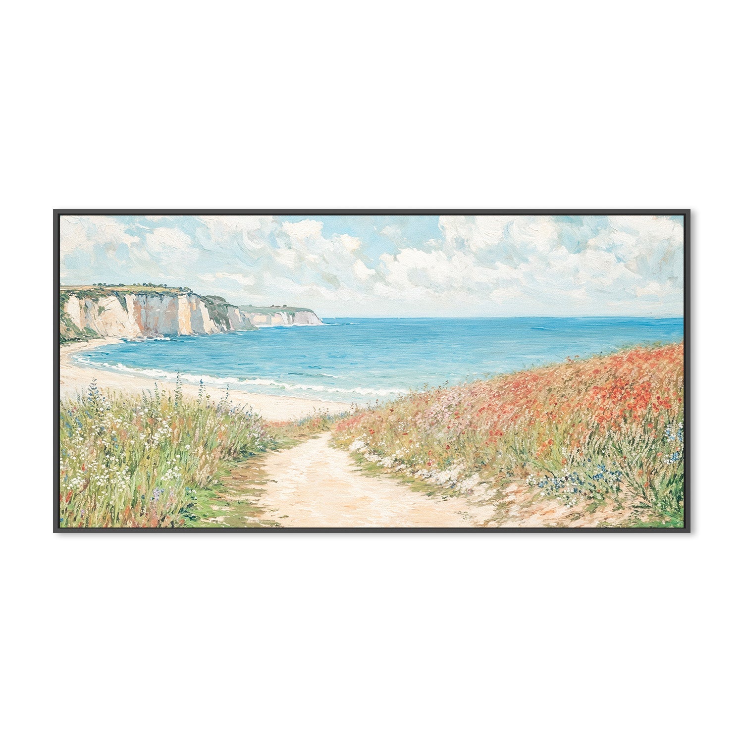 Coastal Pathway , By Lady Hana – Eucalypt Art Group