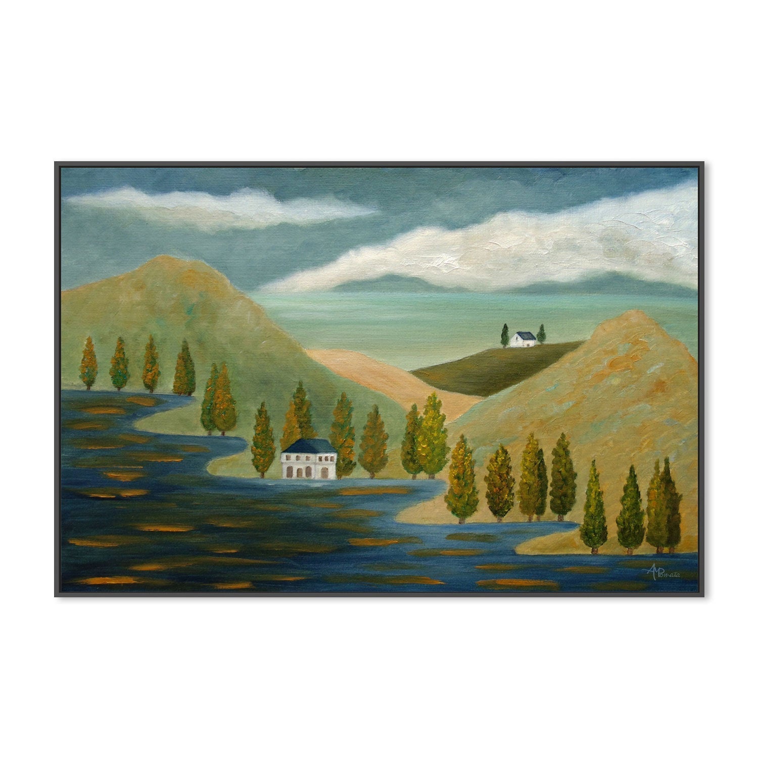 Dim Night Thriving , By Angeles M. Pomata – Eucalypt Art Group