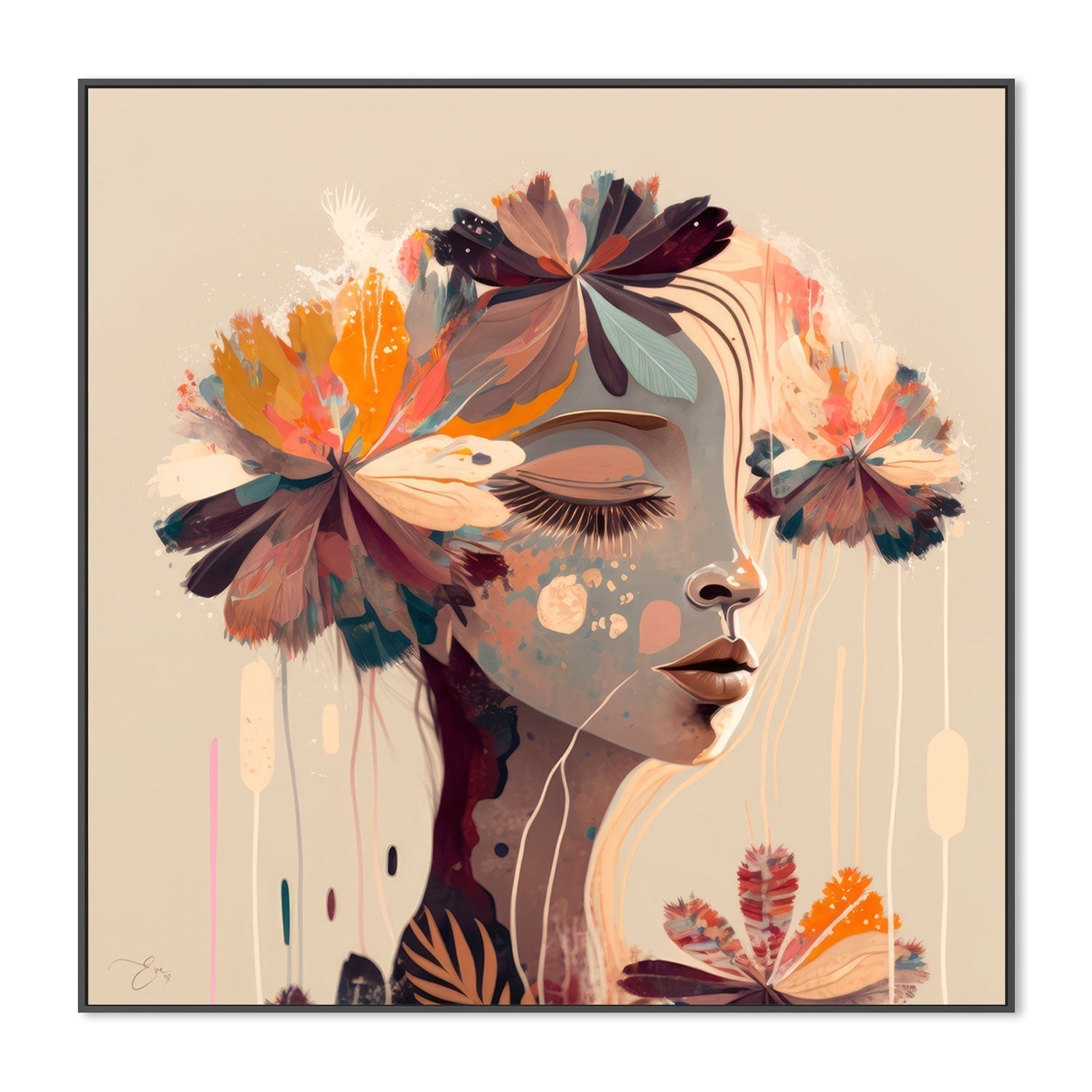 Mabel , By Bella Eve |Wall Art Print Framed Canvas Poster – Eucalypt ...