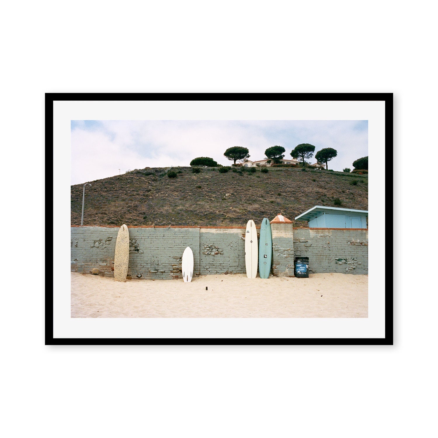 Malibu Boards |Wall Art Print Framed Canvas Poster – Eucalypt Art Group