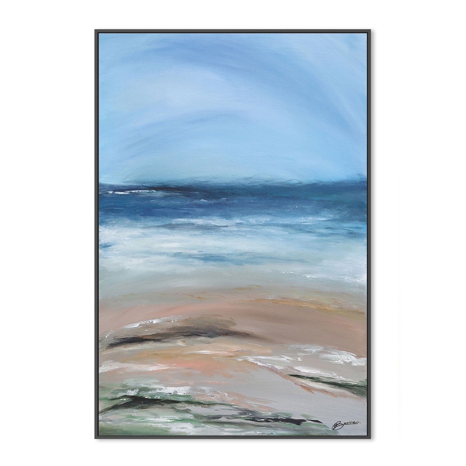 Soothing Elements , By Joanne Barnes |Wall Art Print Framed Canvas ...