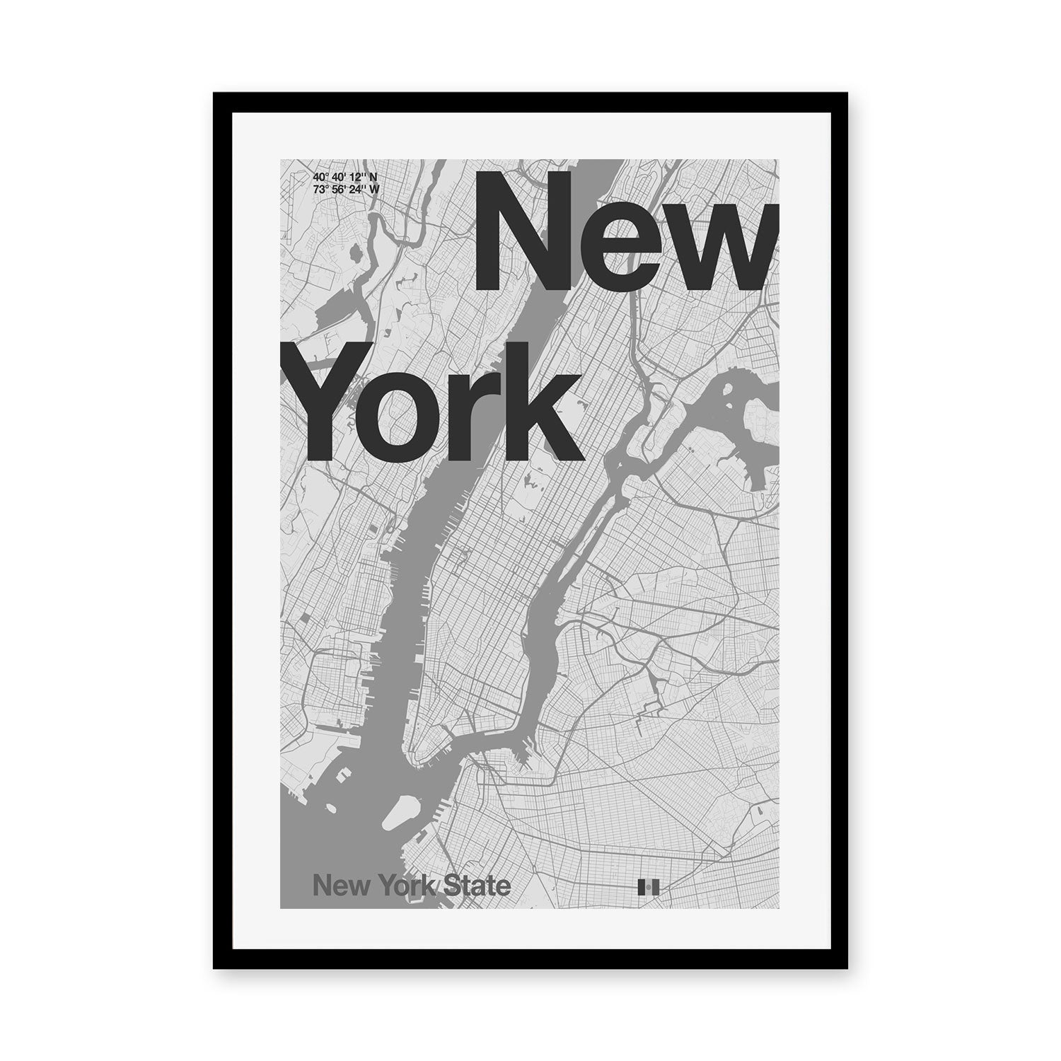 New York |Wall Art Print Framed Canvas Poster – Eucalypt Art Group