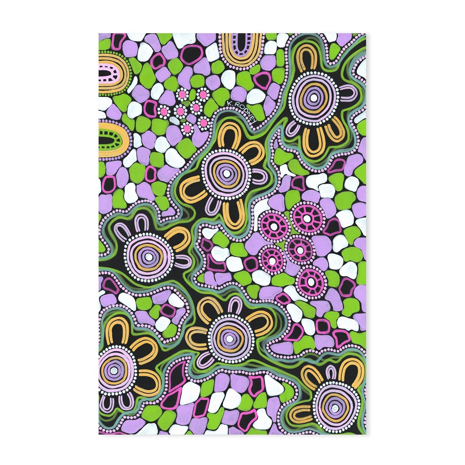 Birak Nights |Wall Art Print Framed Canvas Poster – Eucalypt Art Group