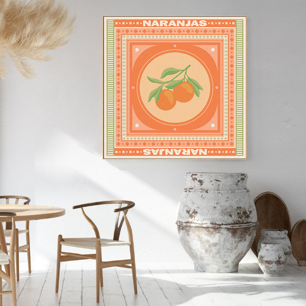 Naranjas , By Cai & Jo |Wall Art Print Framed Canvas Poster – Eucalypt ...