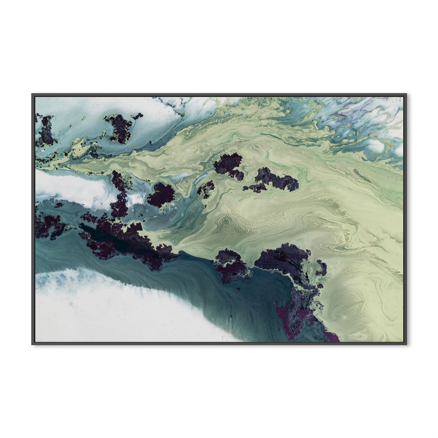 Untouched Estuarys |Wall Art Print Framed Canvas Poster – Eucalypt Art ...